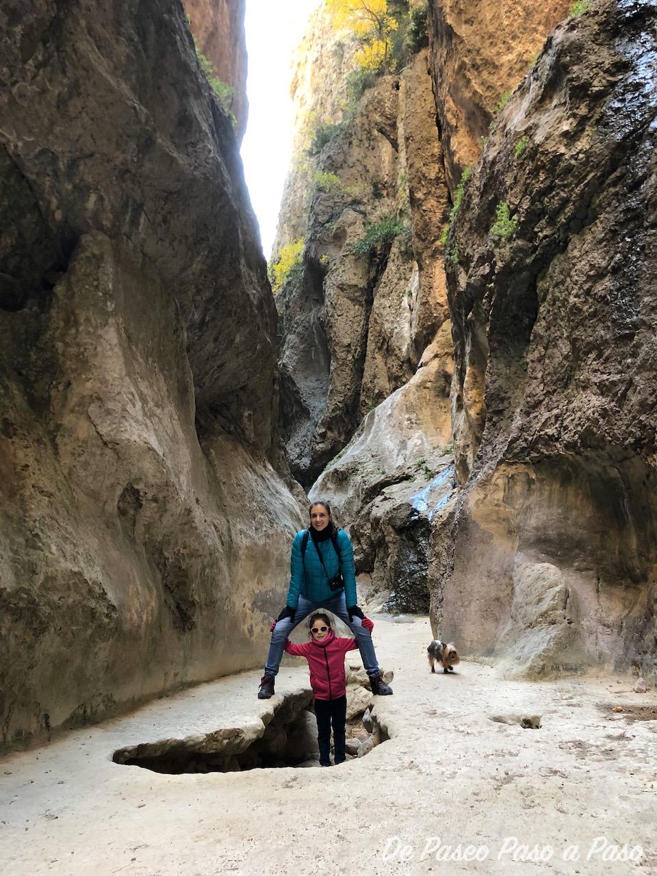 Ruta Parrizal de Beceite con niños- De Paseo Paso a Paso