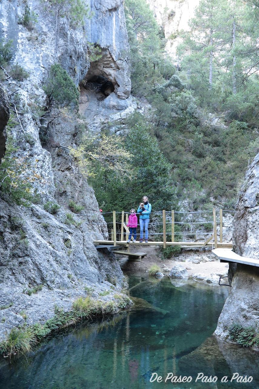 Ruta Parrizal de Beceite con niños- De Paseo Paso a Paso