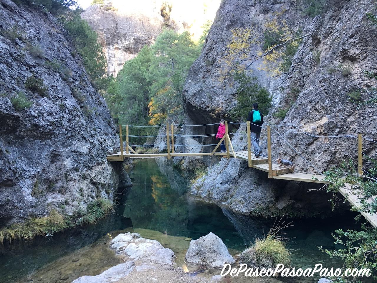 Ruta Parrizal de Beceite con niños- De Paseo Paso a Paso