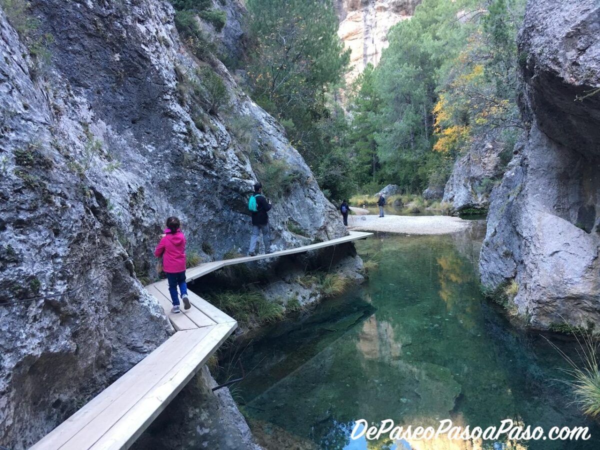 Ruta Parrizal de Beceite con niños- De Paseo Paso a Paso